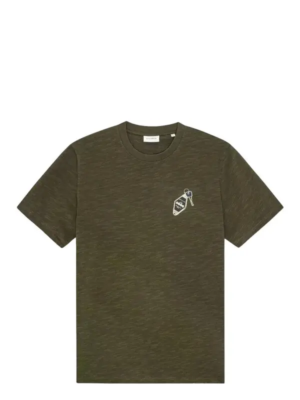 LES DEUX Ben Troy T-shirt - Green