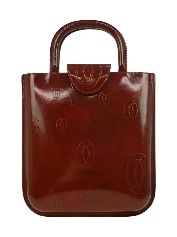 CARTIER 1990-2000s Happy Birthday Handbag - Red