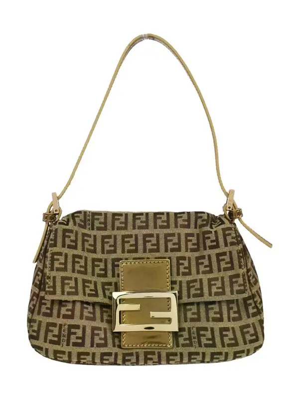 Fendi 2007 Mama Baguette Handbag - Neutrals