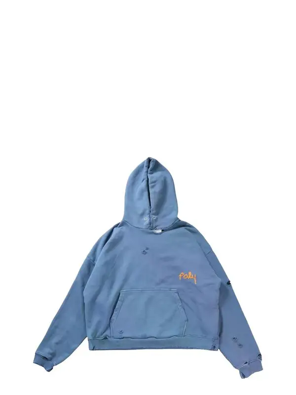 PALY Distressed Hoodie - Blue