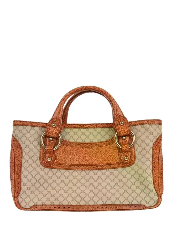 Celine Macadam Boogie Handbag - Brown