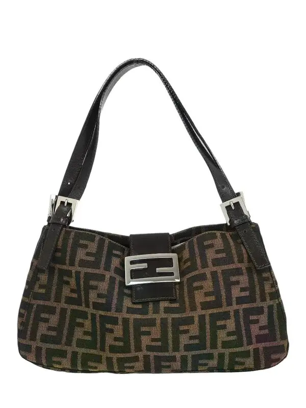Fendi 2000 Zucca Handbag - Black