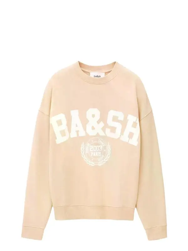 Ba&sh Benjamin Graphic-print Sweatshirt - Neutrals