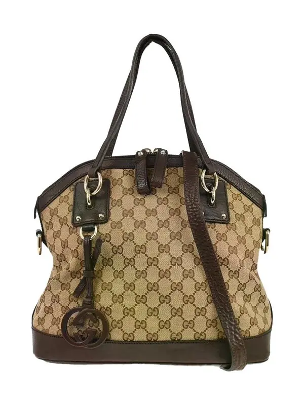 Gucci 1990-2000s Gg Canvas Handbag - Neutrals