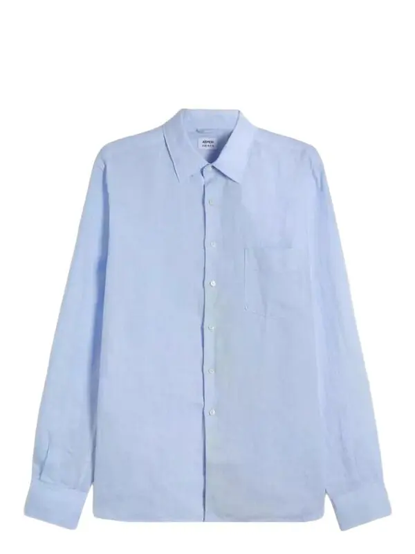 Aspesi Sedici Linen Shirt - Blue