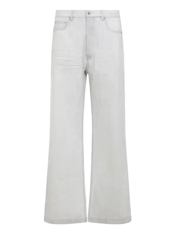 Rick Owens Pocket Cotton Jeans - Grey
