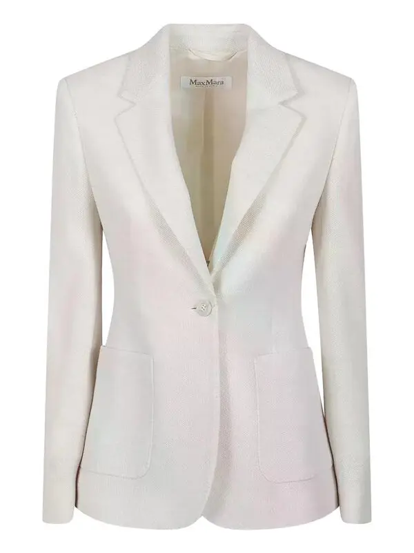 Max Mara Single-breasted Blazer - Neutrals