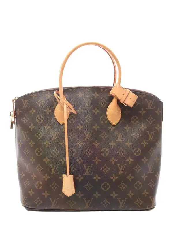 LOUIS VUITTON 2012 Monogram Lockit Mm Handbag - Brown