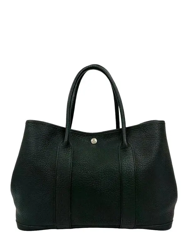 Hermès 2007 Negonda Garden Party 36 Tote - Black
