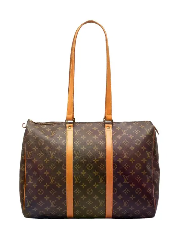 LOUIS VUITTON 1995 Monogram Sac Flanerie 45 Travel Bag - Brown
