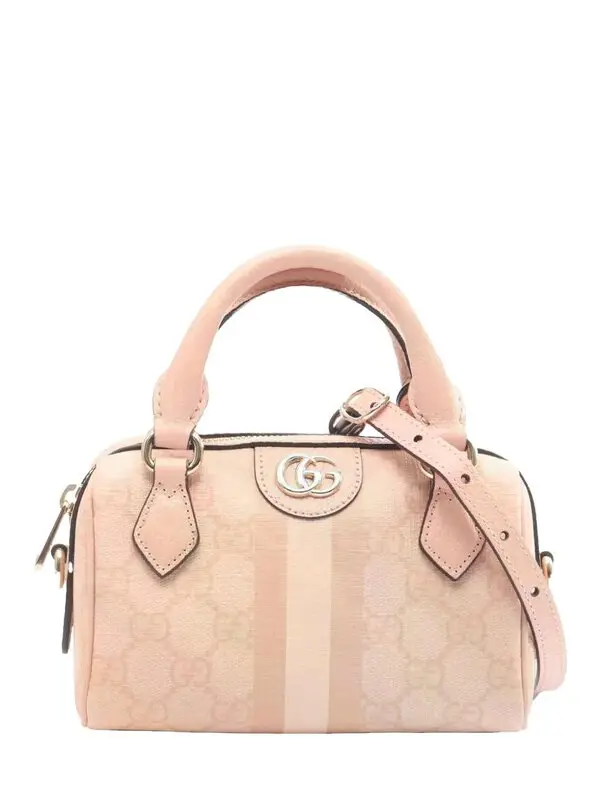 Gucci Gg Supreme Ophidia Super Mini Satchel 2016-2026 - Pink