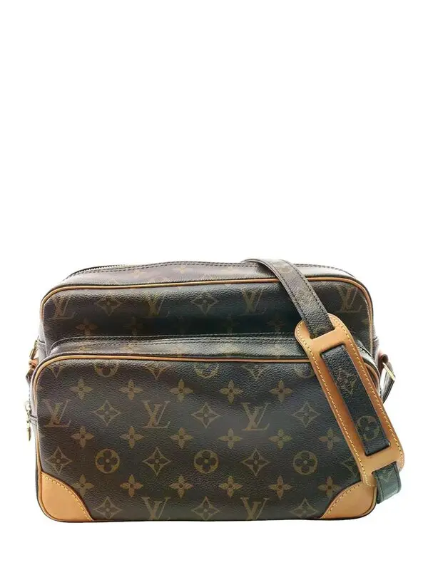LOUIS VUITTON 2012 Monogram Nil Crossbody Bag - Brown
