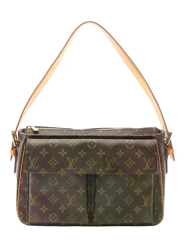 LOUIS VUITTON 2004 Monogram Viva Cite Gm - Brown