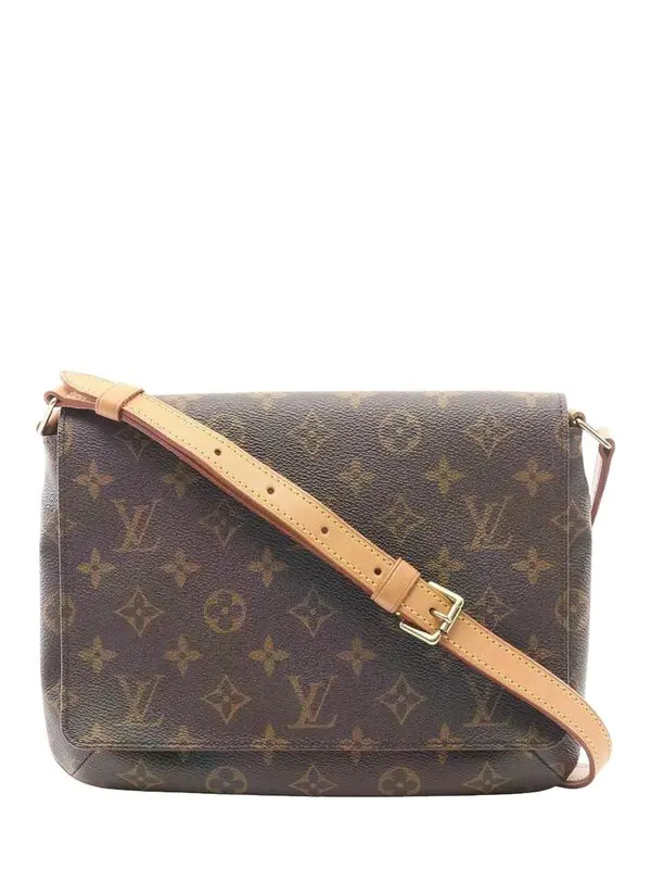LOUIS VUITTON 2000 Monogram Musette Tango - Brown