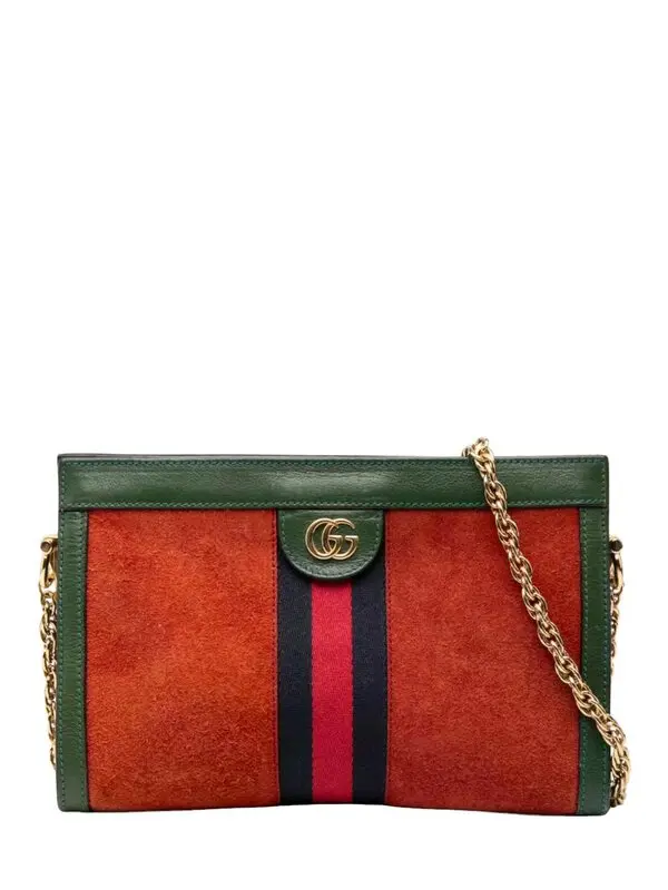 Gucci Ophidia Chain Crossbody Bag - Orange