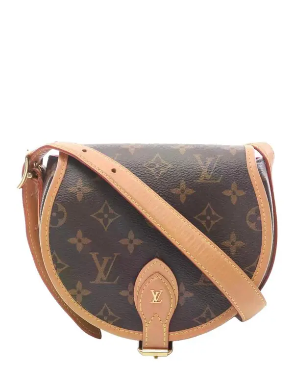 LOUIS VUITTON 2021-2026 Monogram Tambourin Crossbody Bag - Brown