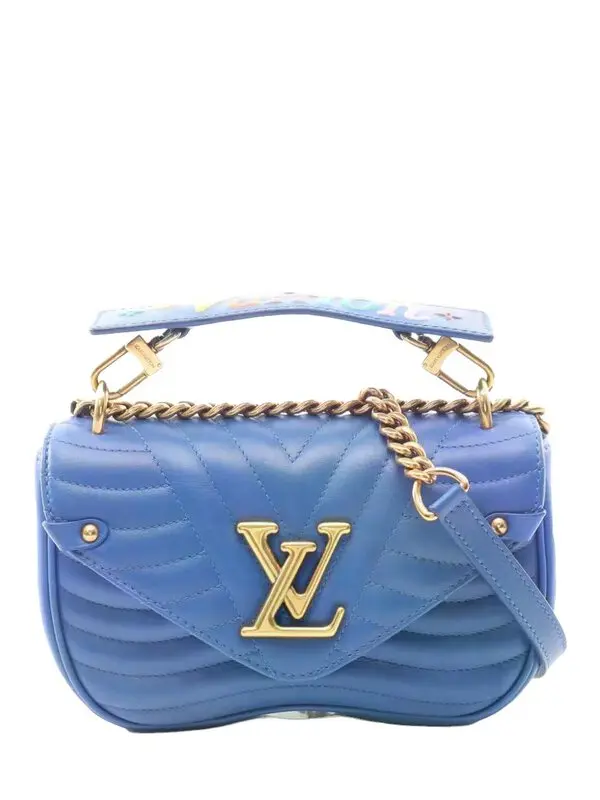 LOUIS VUITTON 2019 New Wave Chain Bag Pm - Blue