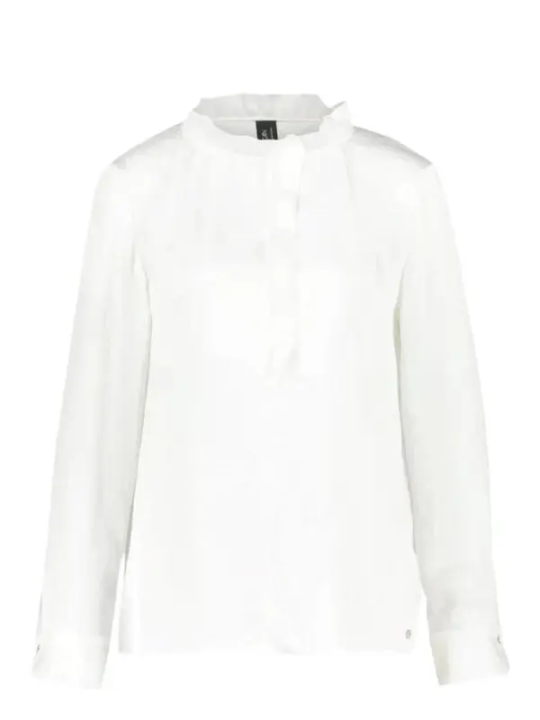 MARCCAIN Ruffled Blouse - White