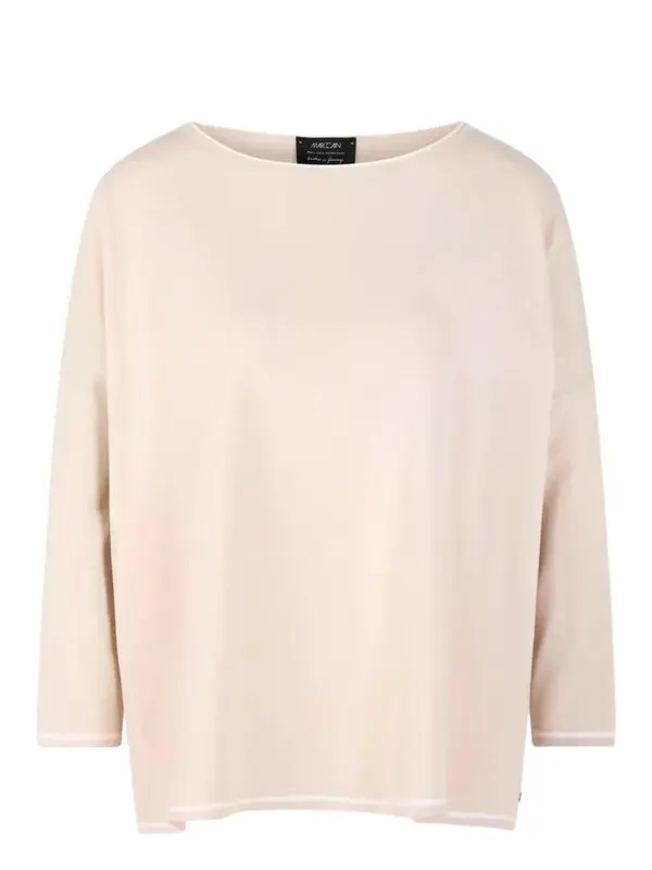 MARCCAIN Contrast-trim Sweater - Neutrals