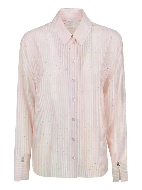 Patrizia Pepe Striped Shirt - Pink