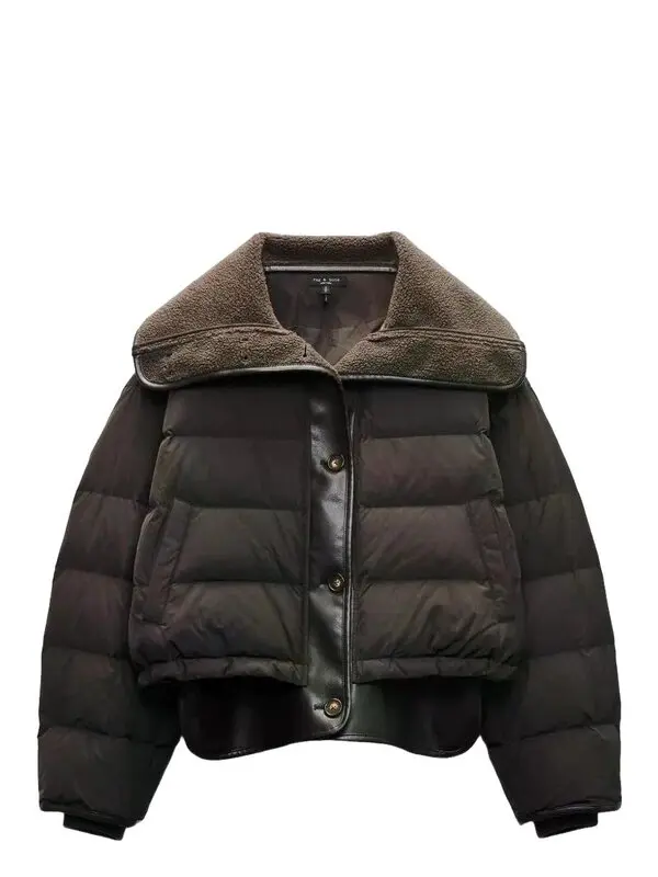 Rag & Bone Gloria Puffer Jacket - Brown
