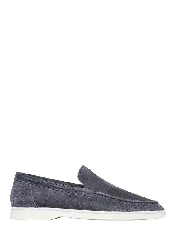 AURELIEN Yacht Suede Loafers - Blue