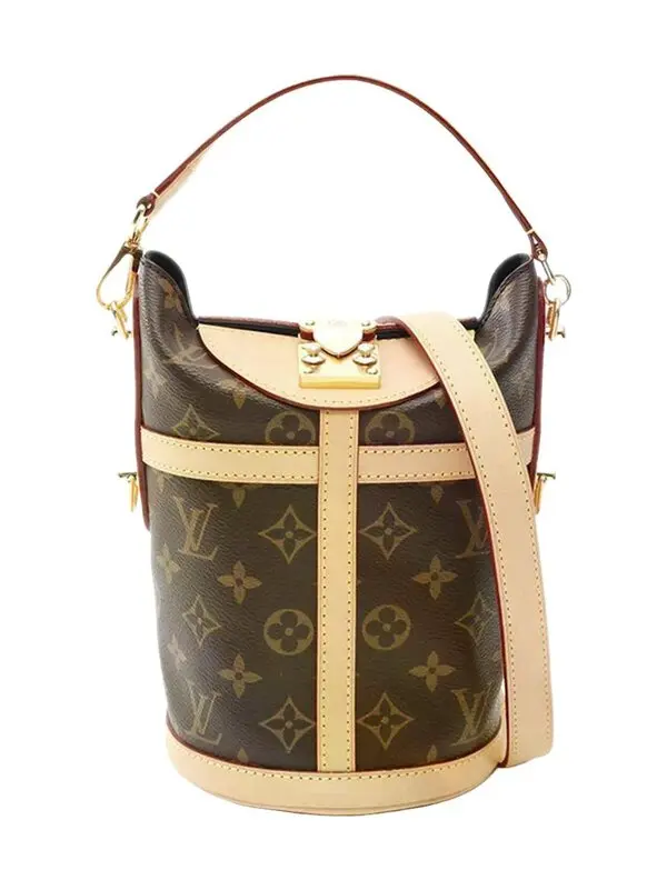 LOUIS VUITTON 2021-2026 Monogram Duffle Bucket Bag - Brown