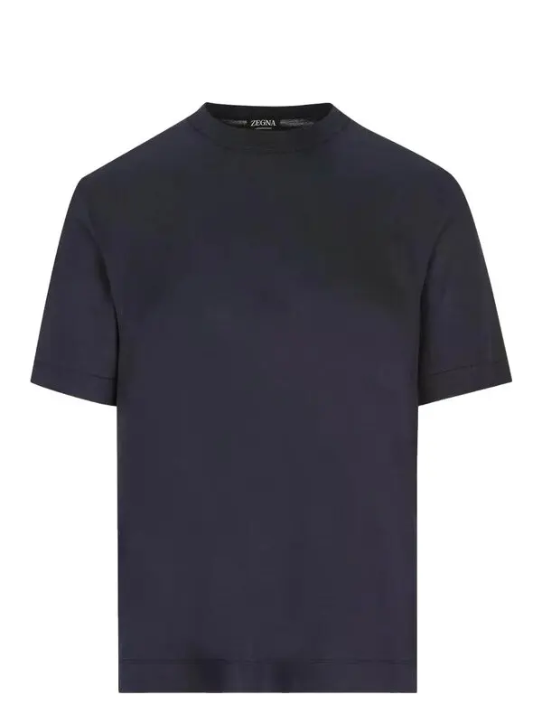 Zegna Short-sleeve T-shirt - Blue