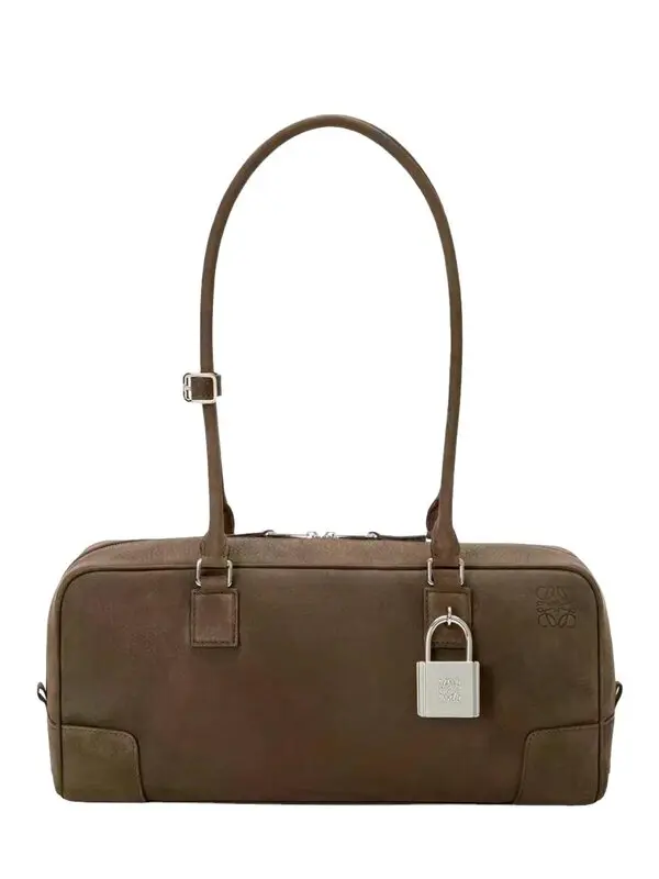 Loewe Amazona 31 Padlock Tote - Brown