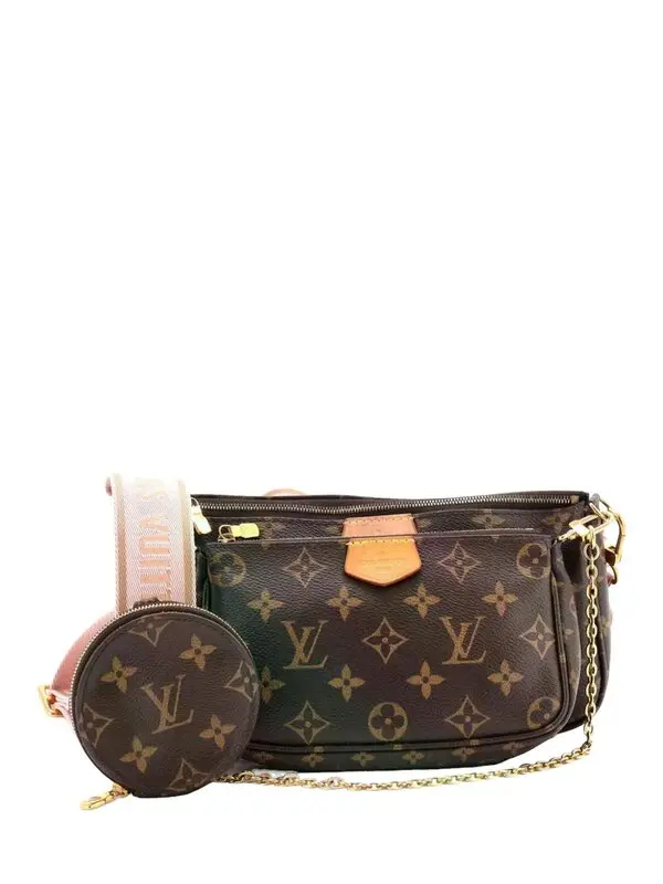 LOUIS VUITTON Multi Pochette Accessoires Monogram Canvas - Brown