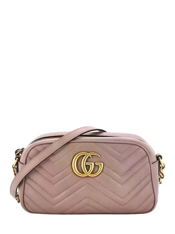 Gucci Gg Marmont Small Shoulder Bag - Neutrals