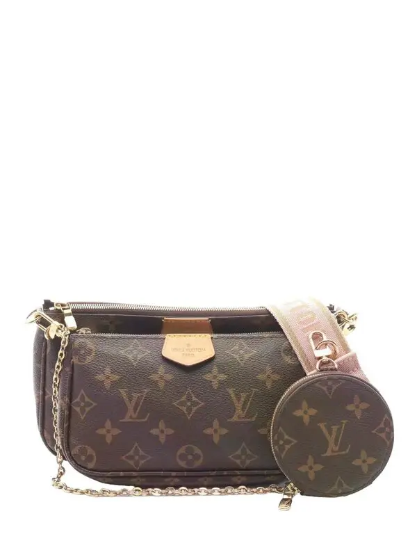 LOUIS VUITTON Monogram Multi Pochette Accessoires Satchel 2021-2026 - Brown