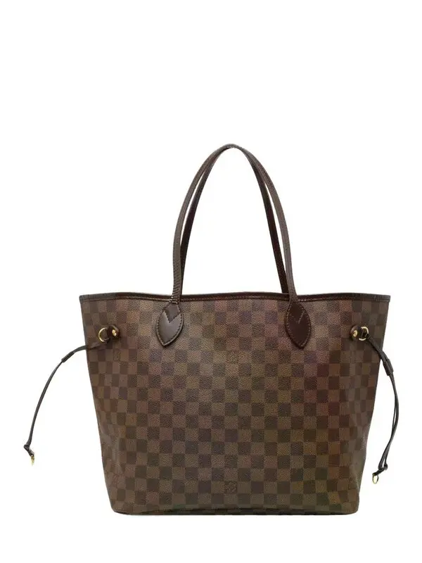LOUIS VUITTON 2011 Damier Ebene Neverfull Mm Tote Bag - Brown