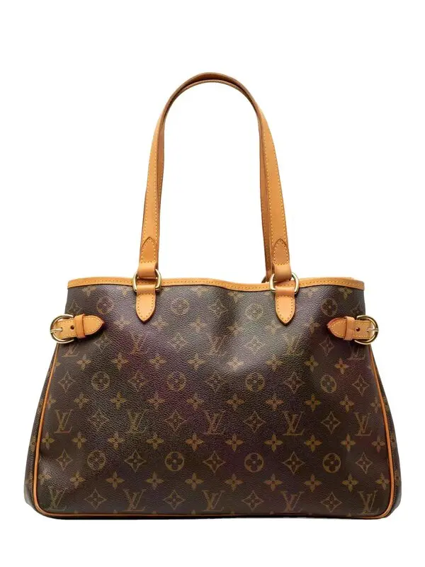 LOUIS VUITTON 2006 Monogram Batignolles Horizontal Tote Bag - Brown