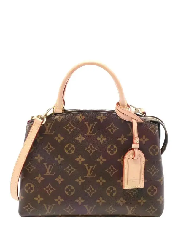 LOUIS VUITTON Petit Palais Satchel Monogram - Brown
