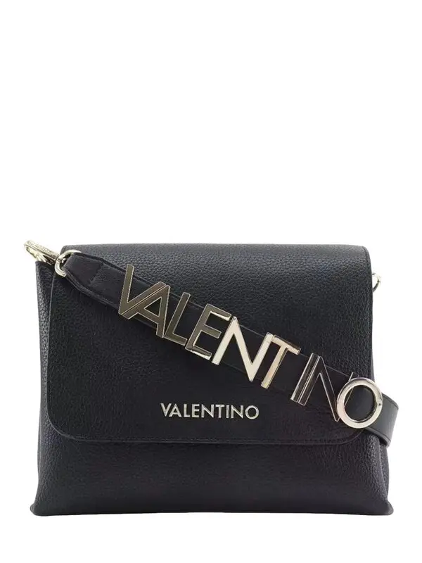 Valentino Garavani 2021-2026 Leather Alexia Shoulder Bag - Black
