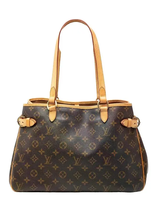 LOUIS VUITTON 2008 Monogram Batignolles Horizontal Tote Bag - Brown