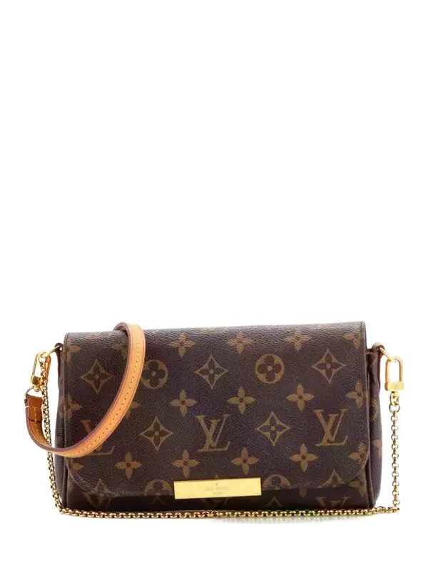LOUIS VUITTON Favorite Handbag Monogram Canvas Pm - Brown