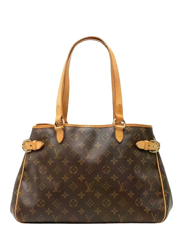 LOUIS VUITTON 2006 Monogram Batignolles Horizontal Tote Bag - Brown