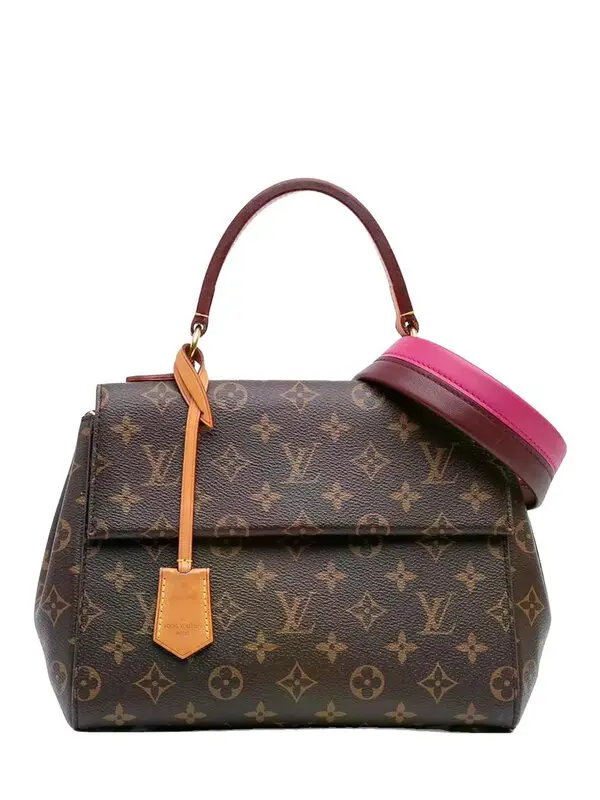 LOUIS VUITTON 2019 Monogram Cluny Bb Satchel - Brown