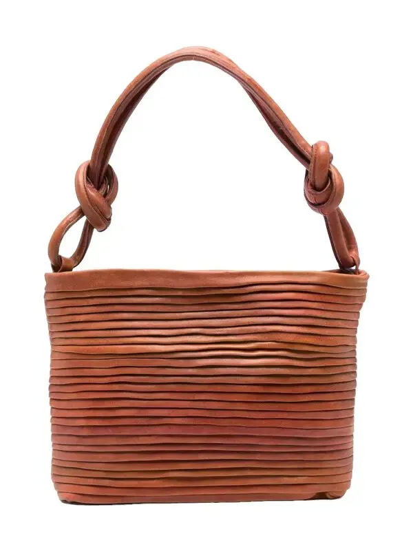 SOMMET Medium Aisha Knotted Tote - Brown