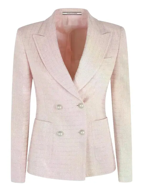 Tagliatore Double-breasted Blazer - Pink