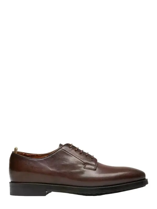 Officine Creative Leather Derby Shoes - Brown