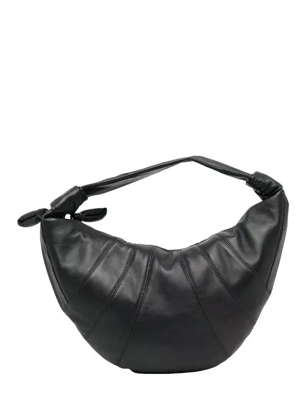 LEMAIRE Fortune Croissant Shoulder Bag - Black