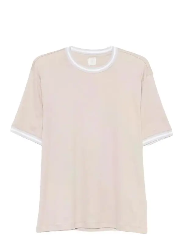 Eleventy Short Sleeves T-shirt - Neutrals
