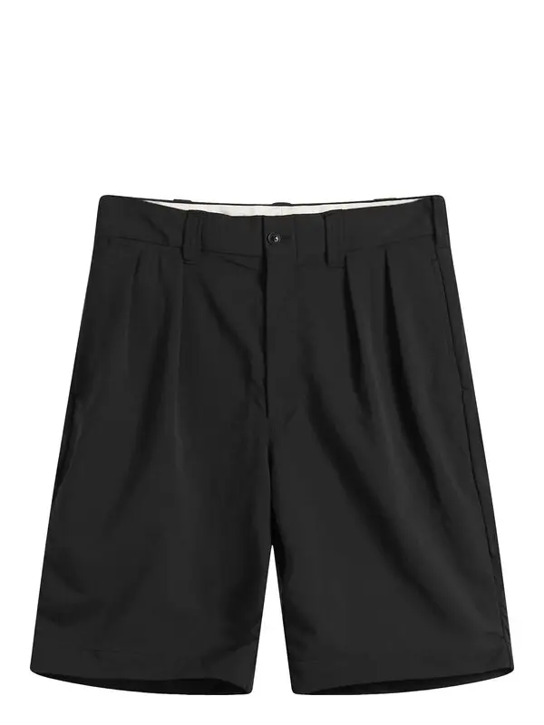 Nanamica Alphadry Double Pleat Shorts - Dark Navy