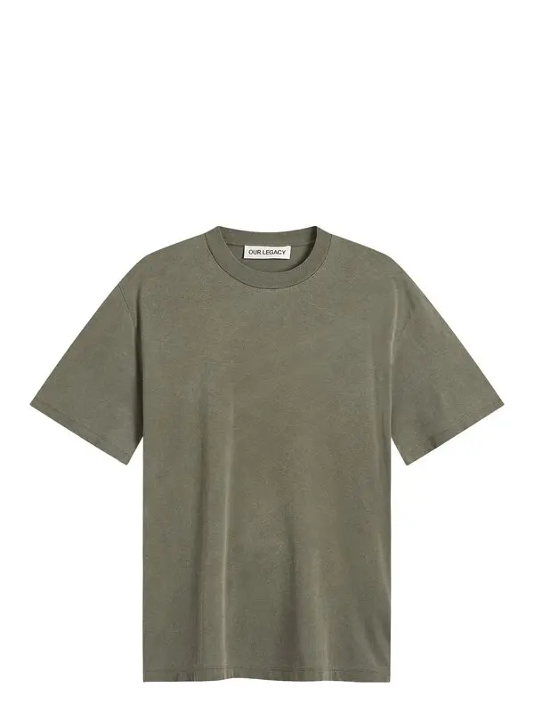 Our Legacy Worn Box T-shirt - Olive