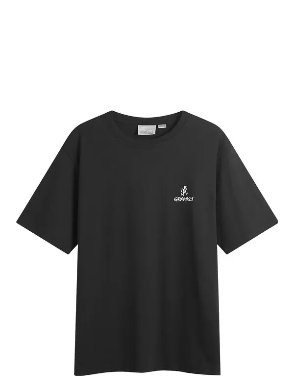 Gramicci One Point Logo T-shirt - Black