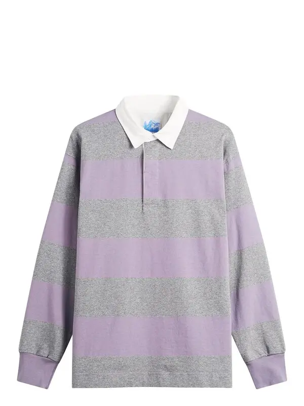 Gramicci Langdon Rugby Shirt - Heather/purple