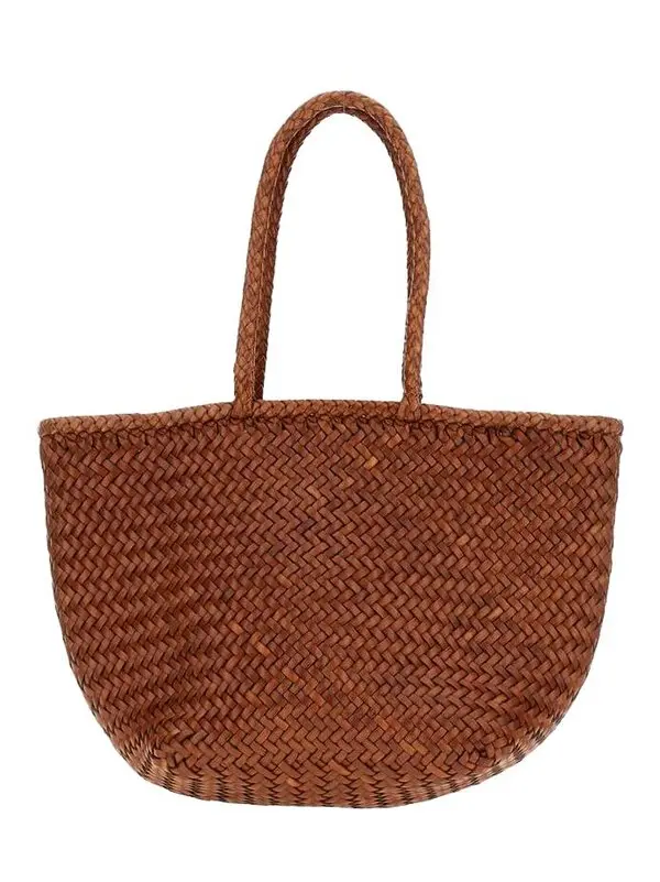 Dragon Diffusion Small Grace Basket Bag - Brown